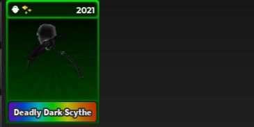 Buy Weapon Deadly Dark Scythe Survive The Killer 3153536 | itemku