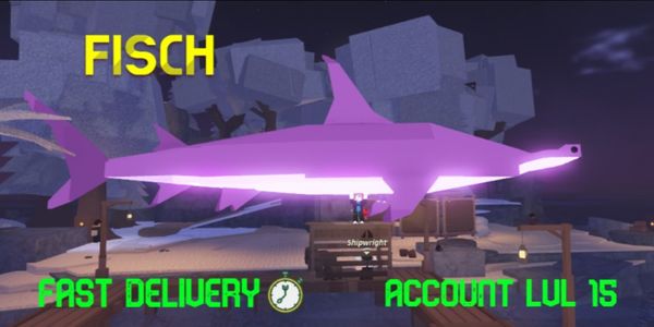 Beli Fish Sparkling Shiny Giant Great Hammerhead Shark - Fisch Fisch ...