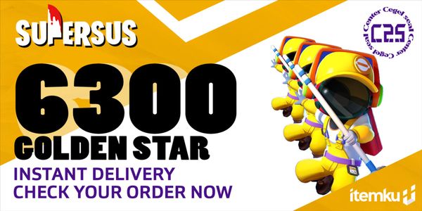 Buy Top Up 6300 Golden Star Super Sus 1612427 | itemku