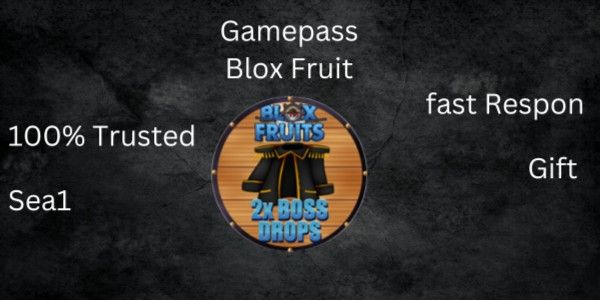 Buy Gamepass 2x Drop Chance Blox Fruits 3158618 | itemku