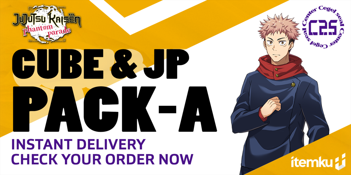 Buy Top Up Cube & JP Pack A Jujutsu Kaisen Phantom Parade 3160438 | itemku