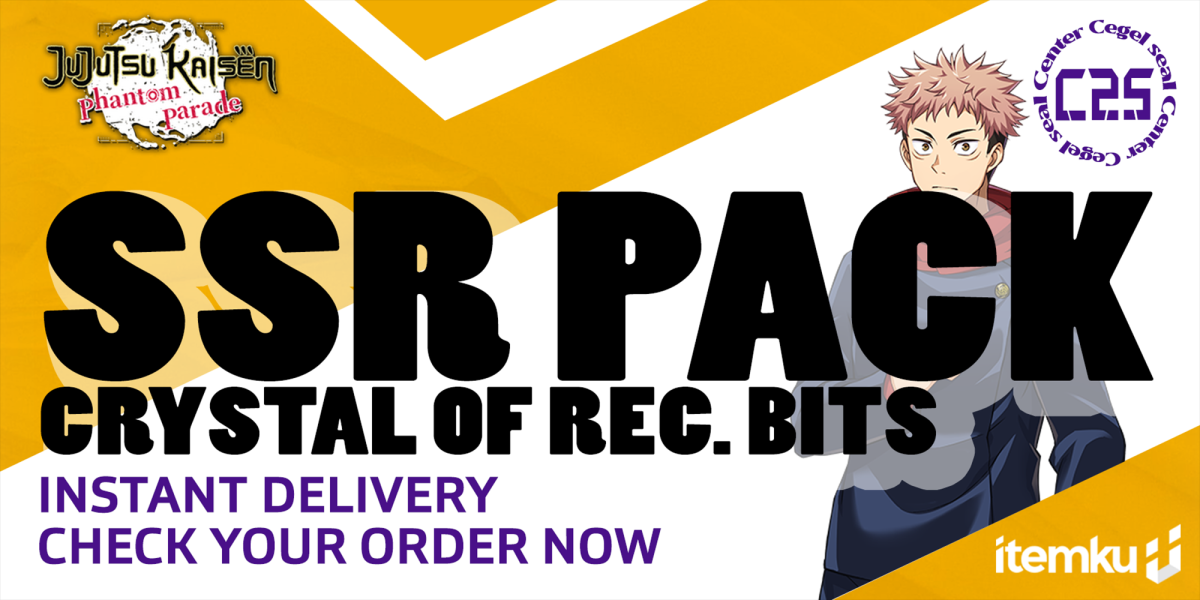 Beli Top Up Crystal of Rec. Bits SSR Pack Jujutsu Kaisen Phantom Parade ...