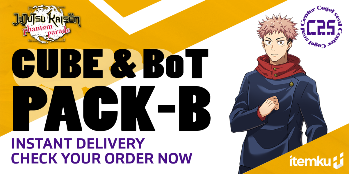 Beli Top Up Cube & BoT Pack B Jujutsu Kaisen Phantom Parade Terlengkap dan Termurah Desember ...
