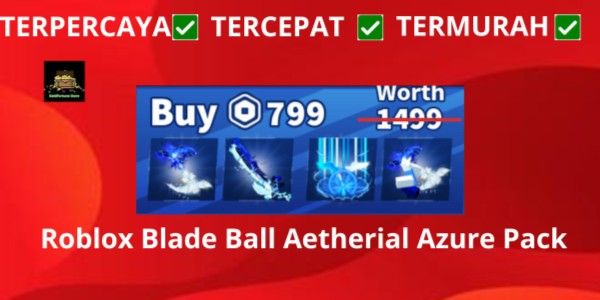 Buy Limited Swords Aetherial Azure Pack Blade Ball 2639308 | itemku