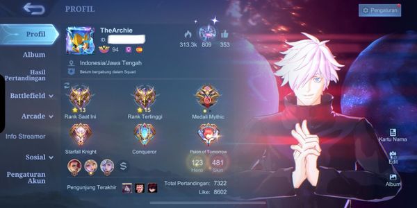 Buy Account Sultan Skin Account 481, 7 Legend Skins, 3 Collector, JJK ...