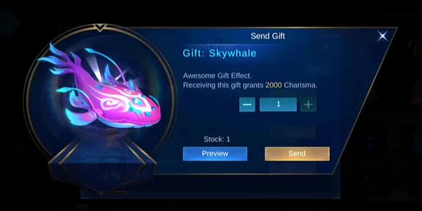 Buy Gift Item skywhale Mobile Legends 2639595 | itemku