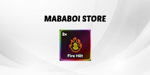 Buy Item â€¢Fire Hilt (Anime Last Stand) Anime Last Stand 3120130 | itemku