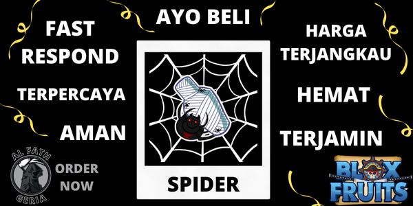 Beli Fruit Spider (Permanent) Blox Fruits Terlengkap dan Termurah Maret ...