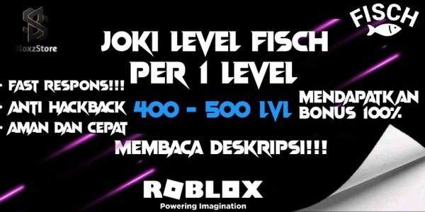 Buy Boosting Service Joki Level Per 1 Level ( Fisch) Fisch 3163131 | itemku