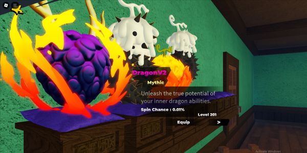 Buy Account Fruit BattleGrounds Account - Dragon V2 & Dough V2 (Open ...