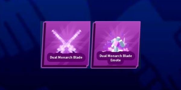 Buy Limited Swords Dual Monarch Blade Set (Weapon, Emote) - Blade Ball ...