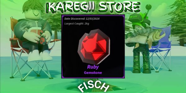 Buy Item Ruby Gem Stone Fisch Fisch 3167423 | itemku