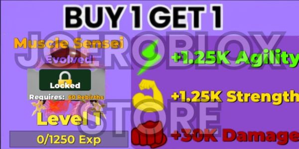 Buy Pet Evolved Muscle Sensei LVL 1 - Muscle Legends Muscle Legend ...