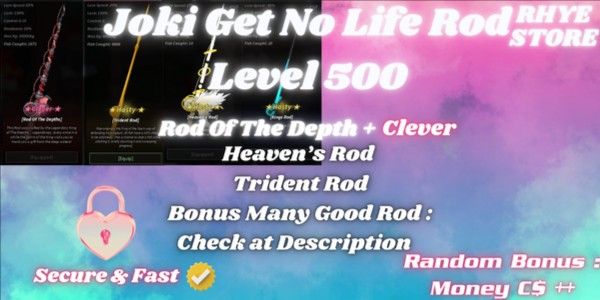 Buy Boosting Service Joki Get Level 500 No Life Rod Fisch Fisch 3120957 ...