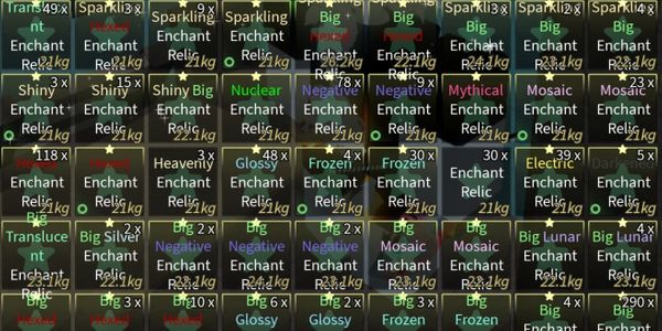 Buy Item Relics | All Mutations Fisch 3167432 | itemku