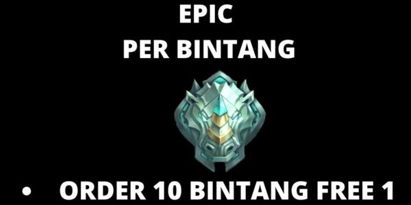 Buy MLBB Boosting Epic Per Bintang Mobile Legends 3169888 | itemku