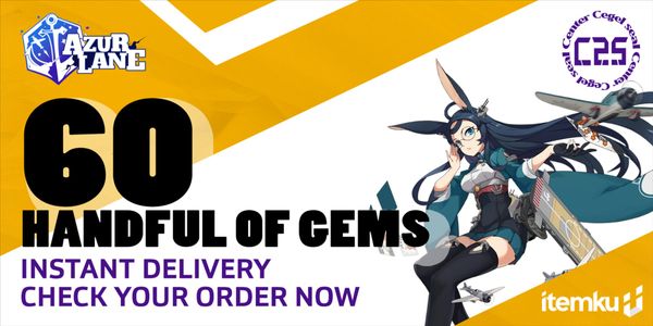 Buy Top Up Handful of Gems (60 Gems) Azur Lane 998196 | itemku