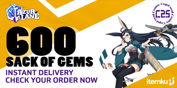 Buy Top Up Sack of Gems (600 Gems) Azur Lane 998201 | itemku