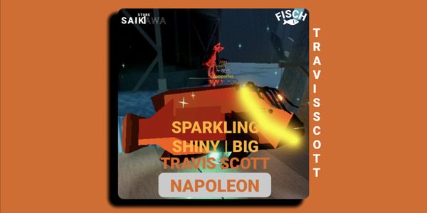 Buy Fish NAPOLEON ( SPARKLING SHINY BIG ) Travis Scott !! Fisch 3173457 ...