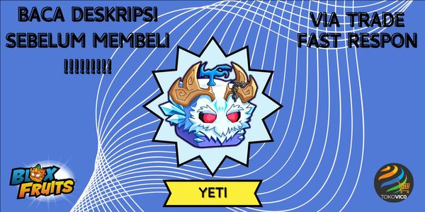 Buy Fruit Yeti Blox Fruits 3175038 | itemku