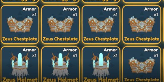 Buy Item Zeus Set Legend Lvl 200 Elemental Dungeons 3179516 | itemku
