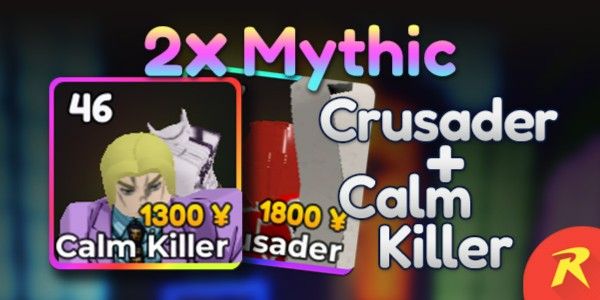 Buy Account Akun Starter 2x Mythic ( CRUSADER + CALM KILLER ) Anime ...