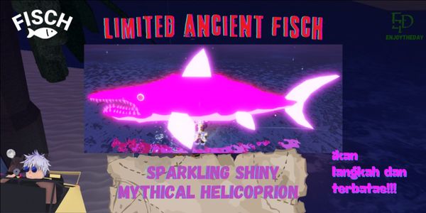Beli Fish Sparkling Shiny Mythical Helicoprion - Fisch Fisch Terlengkap ...