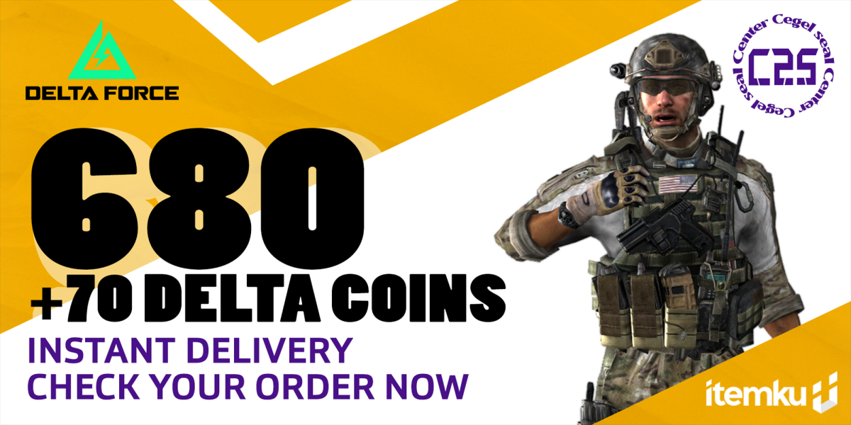 Buy Top Up 680 + 70 Delta Coins Delta Force 3182392 | itemku