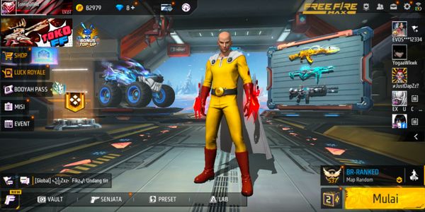 Beli Akun AKUN FF FREE FIRE MURAH VAULT 250+, SENJATA 260, EVO M4A1 INFERNAL DRACO LEVEL 3 ...