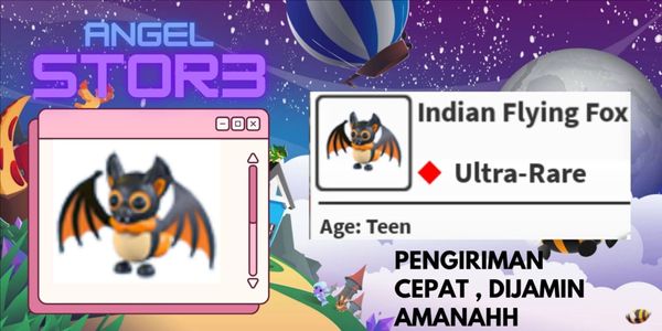 Buy Pet Indian Flying Fox Adopt Me Trading Hub 3121803 | itemku