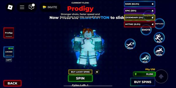 Buy Account Blue Lock Rivals Prodigy Flow RBL 3184885 | itemku