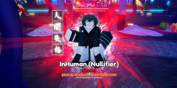 Buy Unit InHuman | Evo | Dazai Anime Adventures 3187149 | itemku
