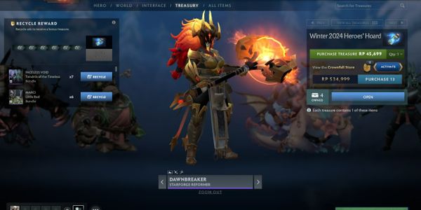 Beli Item Gift Dawnbreaker Starforge Reformer Winter Hoard Collector ...