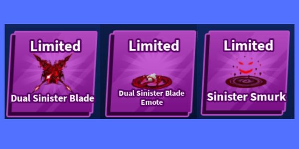 Buy Limited Swords Dual Sinister Blade Blade Ball Blade Ball 2922407 ...