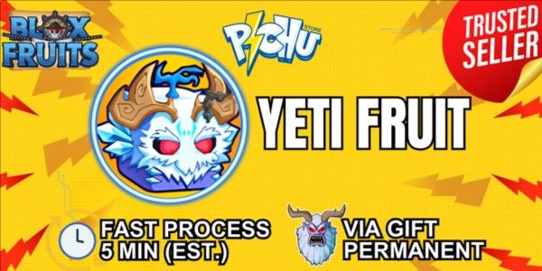 Buy Fruit Yeti (Permanent) Blox Fruits 3186739 | itemku