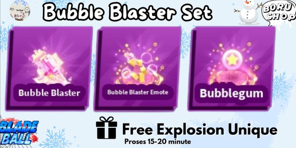 Buy Limited Swords Bubble Blaster Set (Weapon+Emote+Explosion) Blade ...