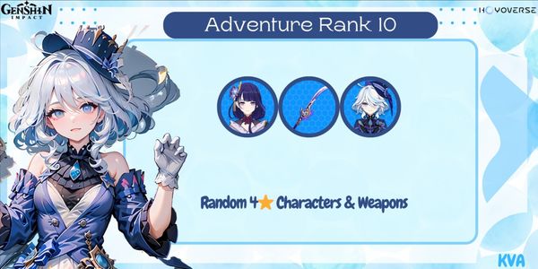 Buy Account Starter AR 10 Raiden Shogun Signature Furina Genshin Impact ...
