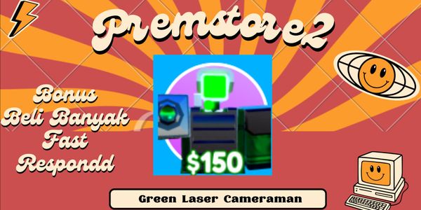Buy Cameraman (Exclusive) Green Laser Cameraman | Toilet Tower Defense ...
