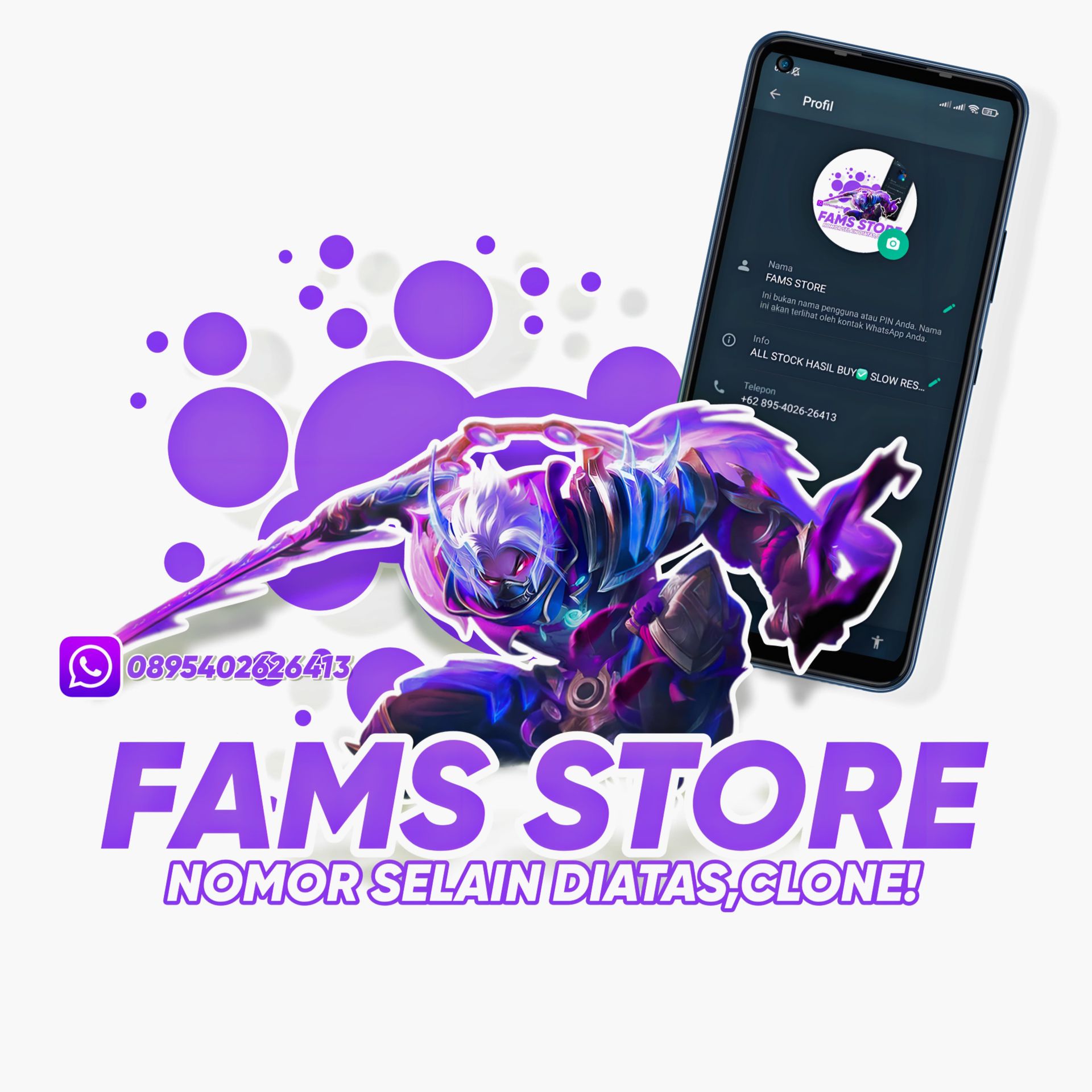 Buy Complete Products in Fams Store Real | itemku