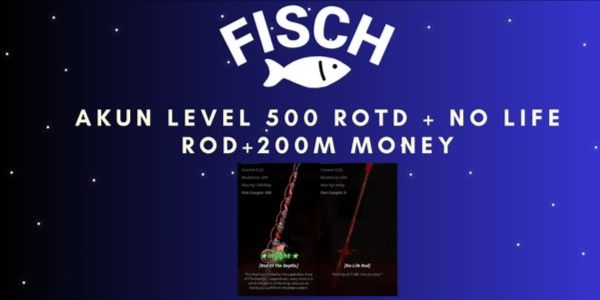 Buy Account Account level 500 Rod of the depth + No life rod + 200m ...