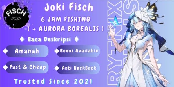 Beli Joki Fisch | Joki Grinding / Fishing 6 JAM + Full Aurora Borealis ...