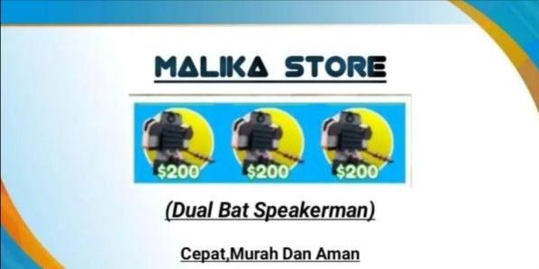Buy Speakerman Dual Bat Speakerman | Toilet Tower Defense RBL Toilet ...