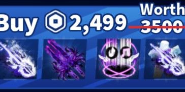 Buy Limited Swords Nightfall Violin Pack Blade Ball Blade Ball 2646203 ...