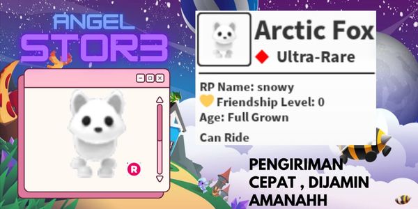Buy Pet R Arctic Fox Adopt Me Trading Hub 3134289 | itemku