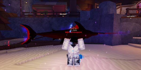 Buy Fish SPARKLING HEXED OBSIDIAN SWORDFISH Fisch 3134008 | itemku