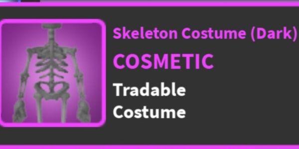 Buy Item Skeleton costume (Dark) - World Zero Roblox 2646667 | itemku