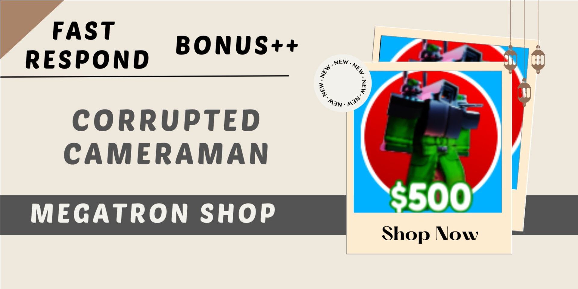 Buy Cameraman (Mythic) Corrupted Cameraman | Toilet Tower Defense ...