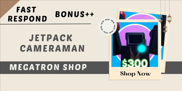 Buy Cameraman (Exclusive) Jetpack Cameraman | Toilet Tower Defense ...
