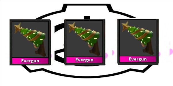 Buy Weapon Evergun (+Random Bonus) Murder Mystery 2 2641859 | itemku