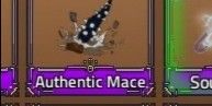 Buy Item Authentic Mace - king legacy Roblox 2647689 | itemku